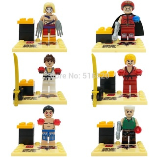 JLB STREET FIGHTER MINIFIGURES SET OF 6 IN 1 (25901-25906) | Shopee ...
