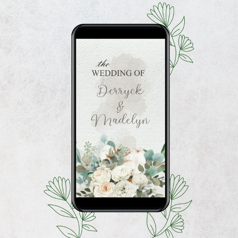 SPECIAL CUSTOM MADE || Jemputan Kad Kahwin Digital || Wedding ...