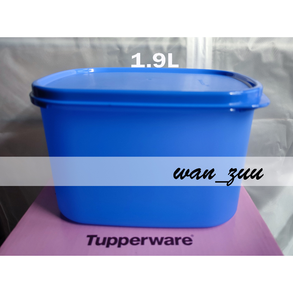 TUPPERWARE Modular Mates Mini Rectangular (850ml / 1.9L)(PINK/TURQUOISE ...