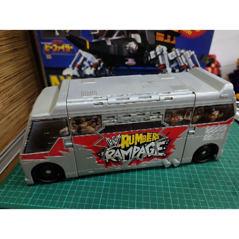 WWE RUMBLERS TOWER BUS PLAYSET | Shopee Malaysia