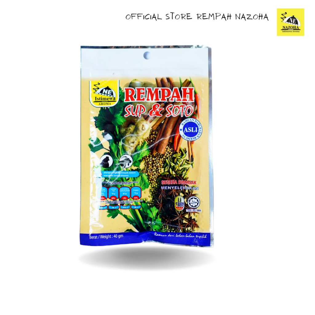 PES Rempah sup & soto Nazoha | Shopee Malaysia