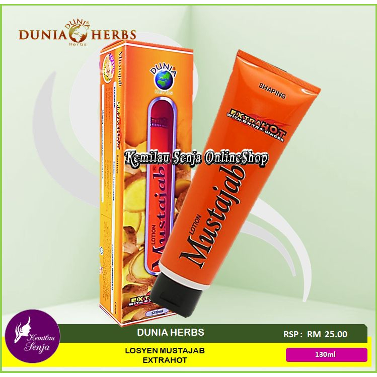 Dunia Herbs Losyen ( Lotion ) Mustajab Ginger / Lime & Ginger Extract ...
