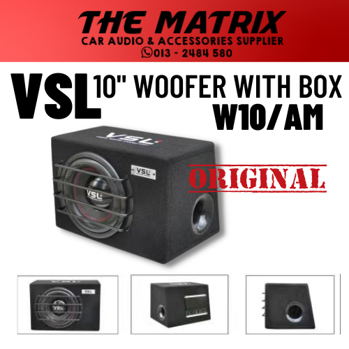 VSL 10 INCH WOOFER Include Woofer Box | Shopee Malaysia