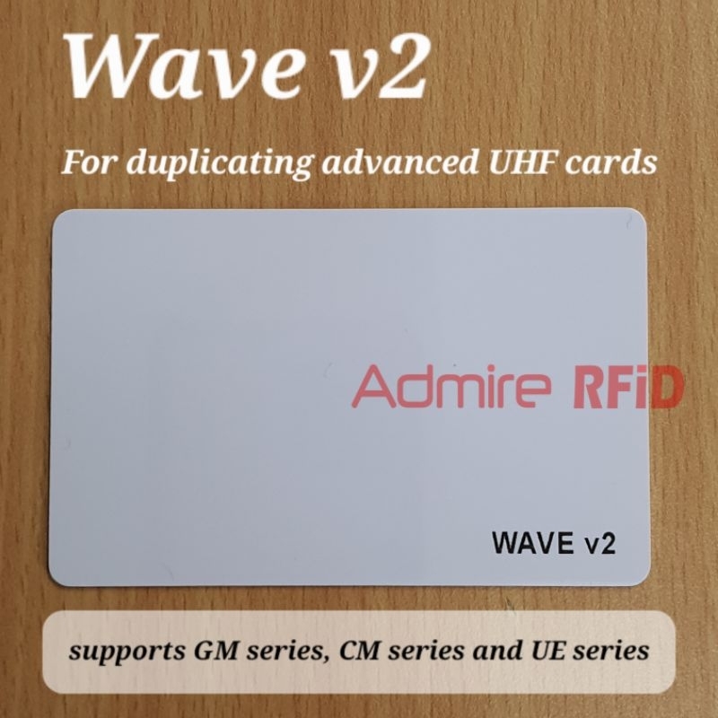 Wave v2 blank card to duplicate advance UHF long range access cards | Shopee Malaysia