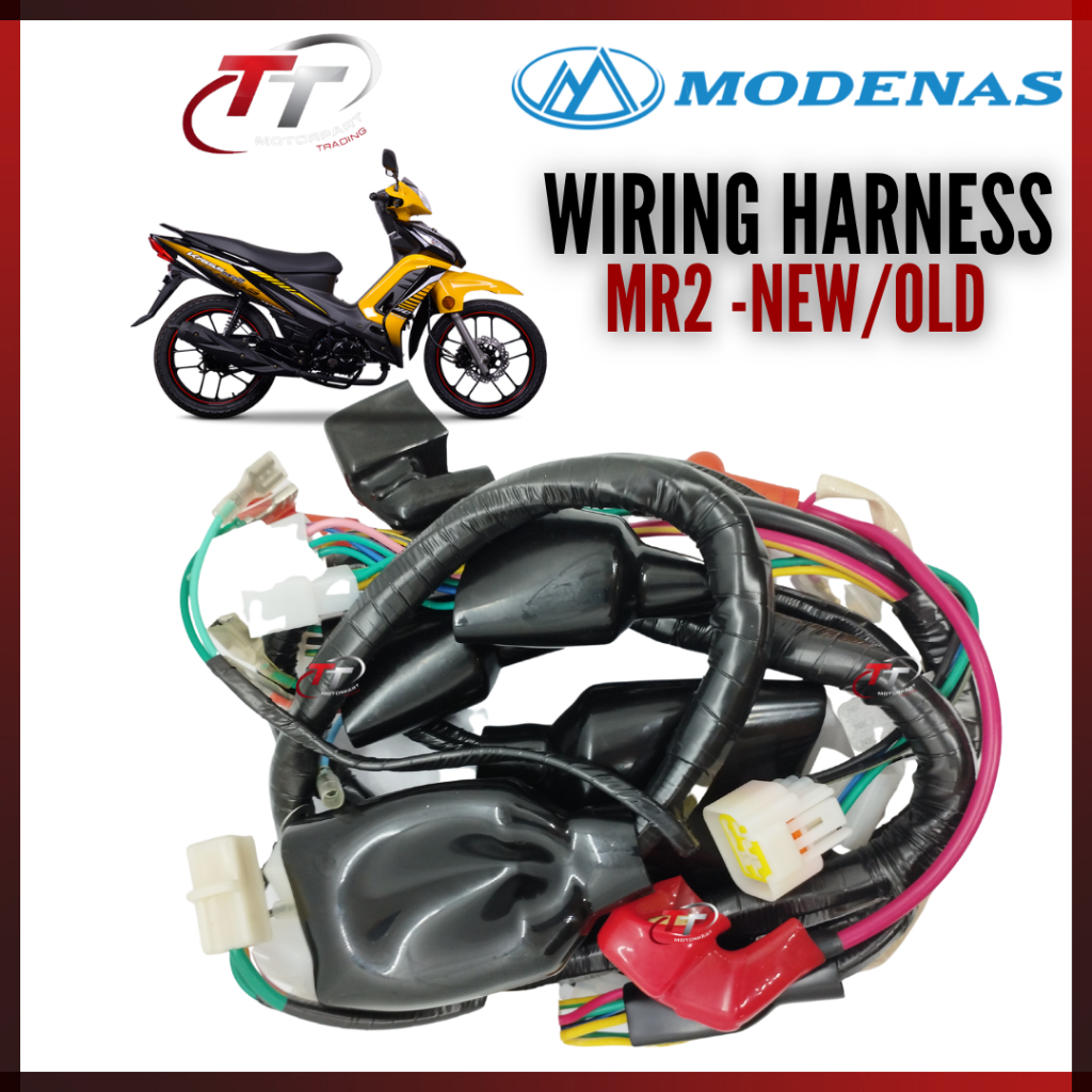 MODENAS MR2 OLD NEW WIRING HARNESS COMPLETE SET BODY WIRE WAYERING ...