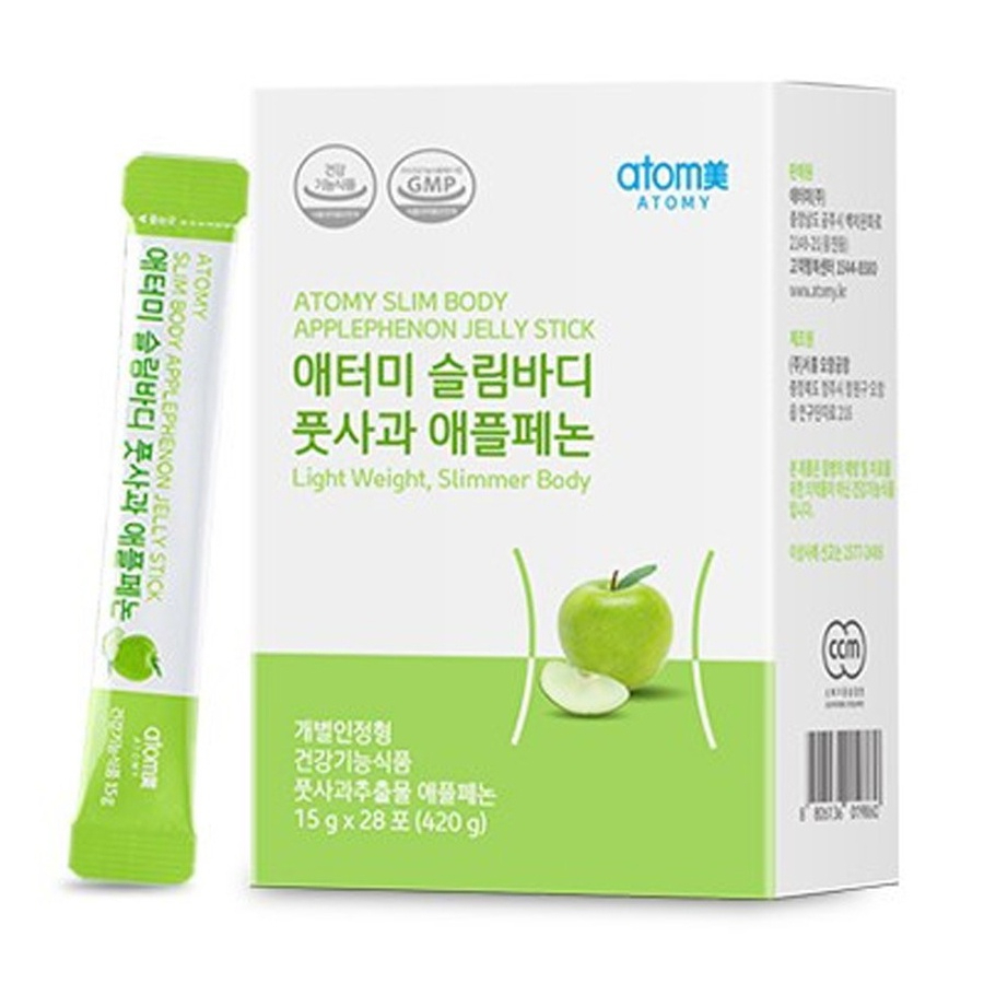 Atomy Slim Body Applephenon Jelly Stick (15g x 28pcs) | Shopee Malaysia