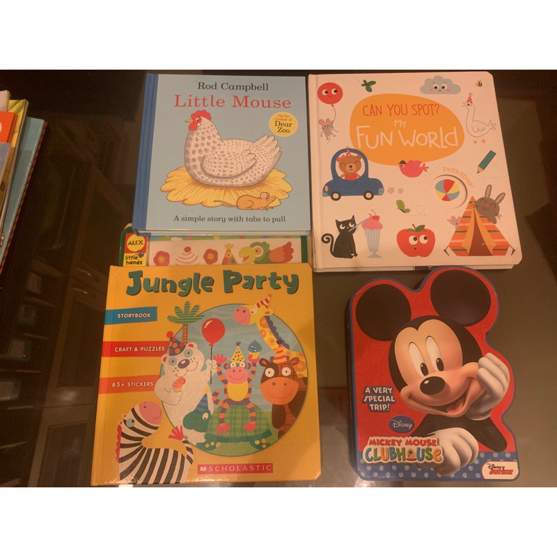 Preloved Early Learning Story Book & Activity Book for kids | Shopee ...