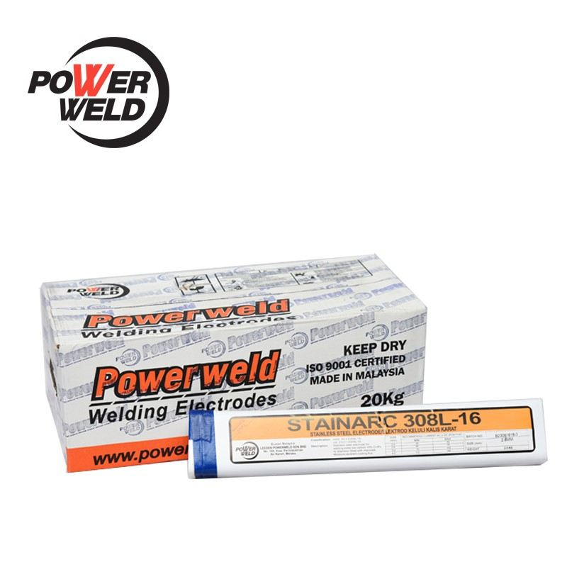 Power Weld StainArc 308L-16 stainless steel welding electrode (2.50kg ...