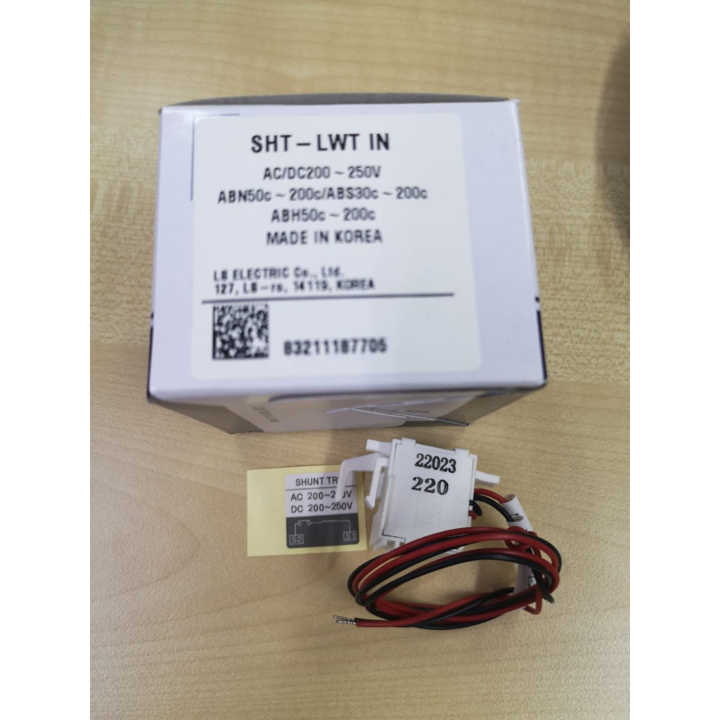 LS MCCB ACCESSORIES SHUNT TRIP METASOL SHT-LWT ST-3 / SHT-LWT IN SHT-C ...