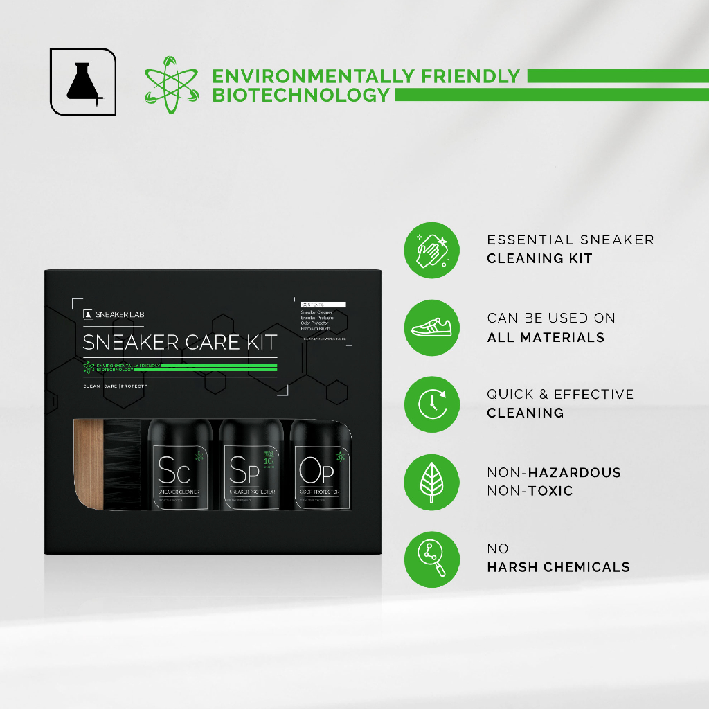Sneaker LAB Essential Shoe Cleaning Sneaker Care Kit | Shopee Malaysia