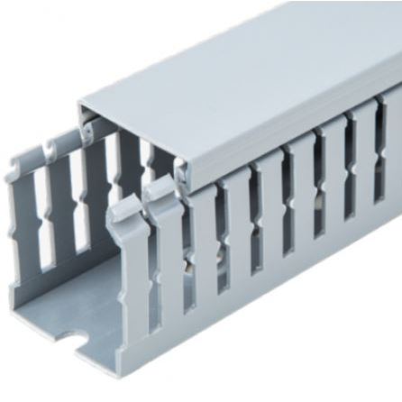 PVC OPEN SLOT TRUNKING / PVC CASING / OPEN SLOT WIRING CASING/100x120mm ...