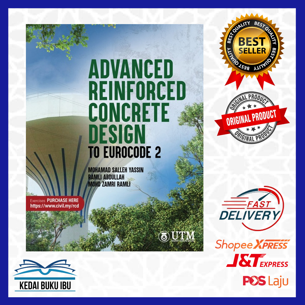 (UTM Press) Advanced Reinforced Concrete Design to Eurocode 2 | Shopee ...
