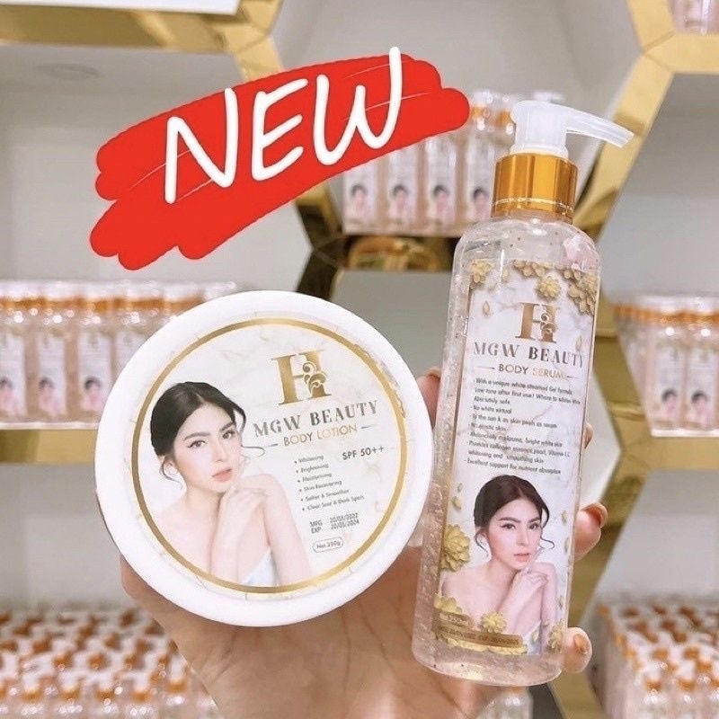 🔥MGW Magic White Beauty BODY LOTION/SERUM/ SET SPA Viral Thailand 🔥 ...
