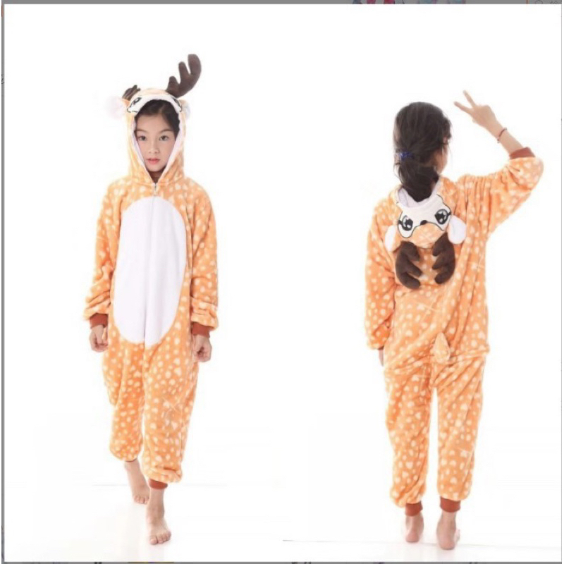 🐳Unisex Kigurumi Unicorn Stitch Panda Pikachu Totoro Tiger Cartoon Flannel Pajamas Women Men ...