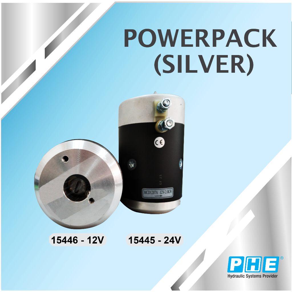 PHE POWERPACK MOTOR (TAIL LIFT) 24V Silver POWERMATICS | Shopee Malaysia