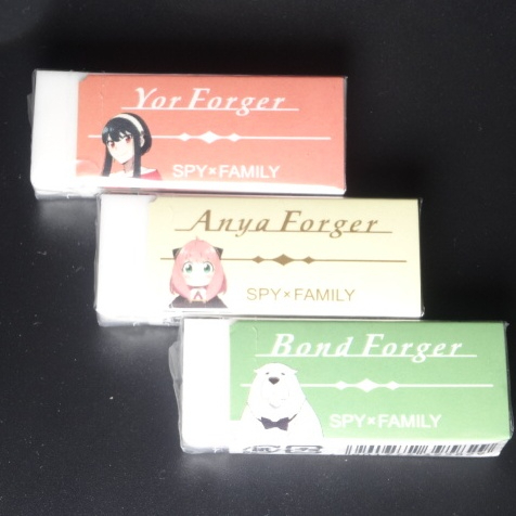 Anime Spy x Family eraser /Anya Forger/Bond/Yor/ | Shopee Malaysia