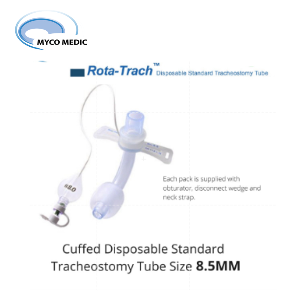 Rota-Trach Cuffed | Non-Fenestrated Single Lumen |Disposable ...
