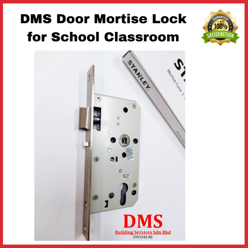 DMS Door mortise lock for school classroom,72mm Center with 55mm | Shopee Malaysia
