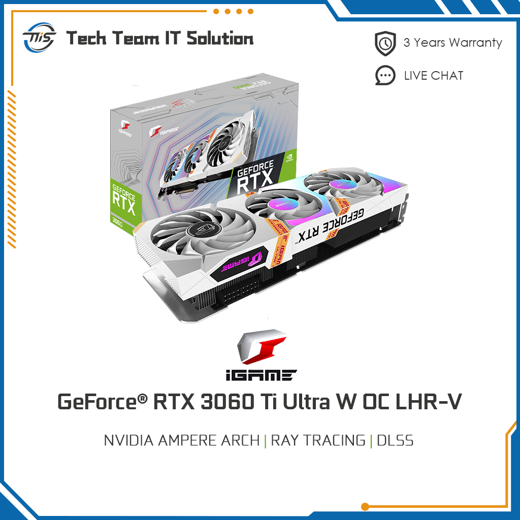 iGame GeForce RTX 3060 Ti Ultra W OC G6X V2-V | Shopee Malaysia