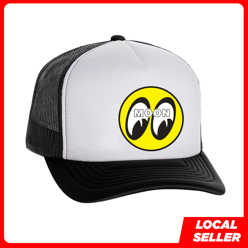 Mooneyes Topi Motorcycle Custom Cafe Adjustable Trucker Cap | Shopee ...