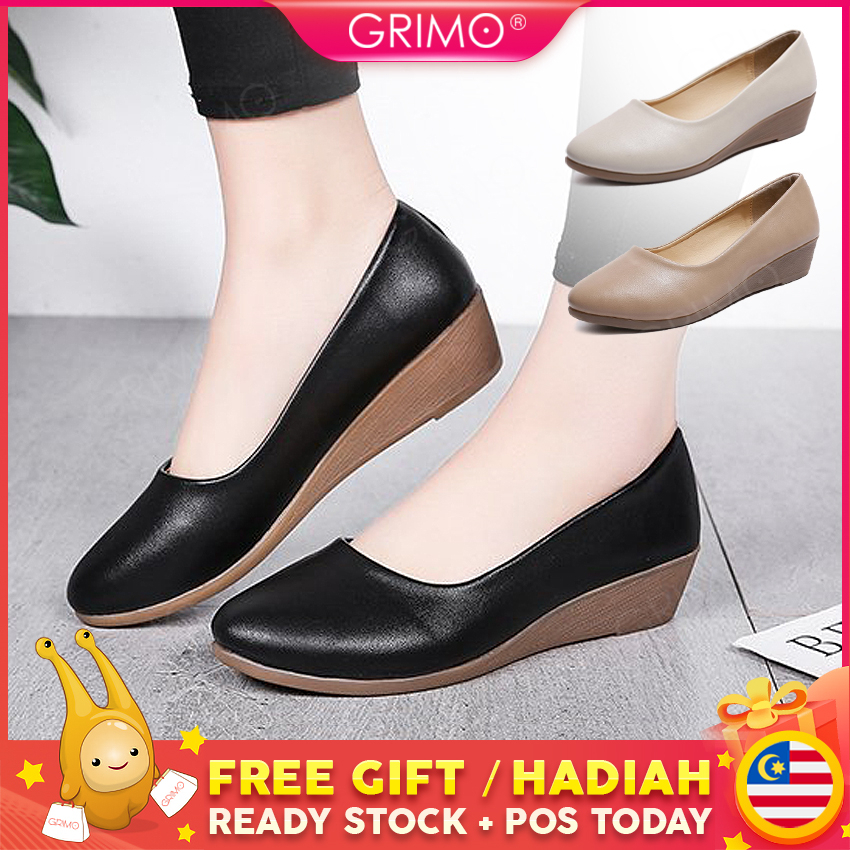 READY STOCK💝GRIMO Husime Cover Highheel Women’s Kasut Wanita | Shopee Malaysia