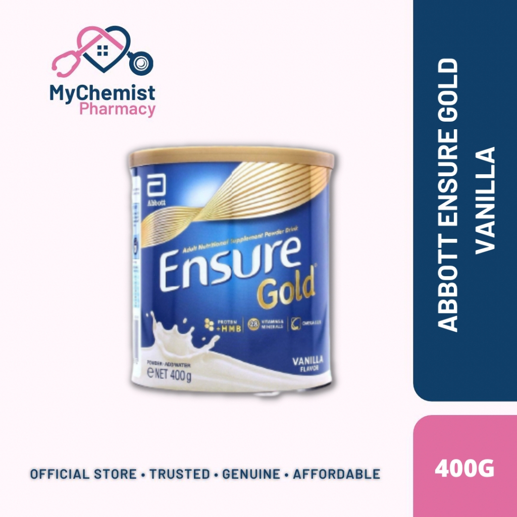 Abbott Ensure Gold Vanilla 400g | Shopee Malaysia