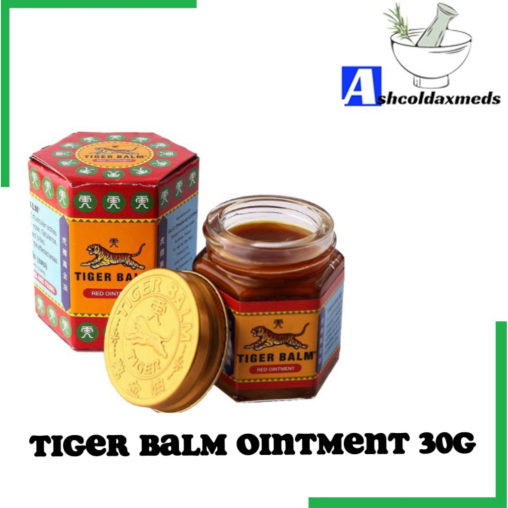Tiger Balm Ointment 30g (Red) EXP09/2028 | Shopee Malaysia