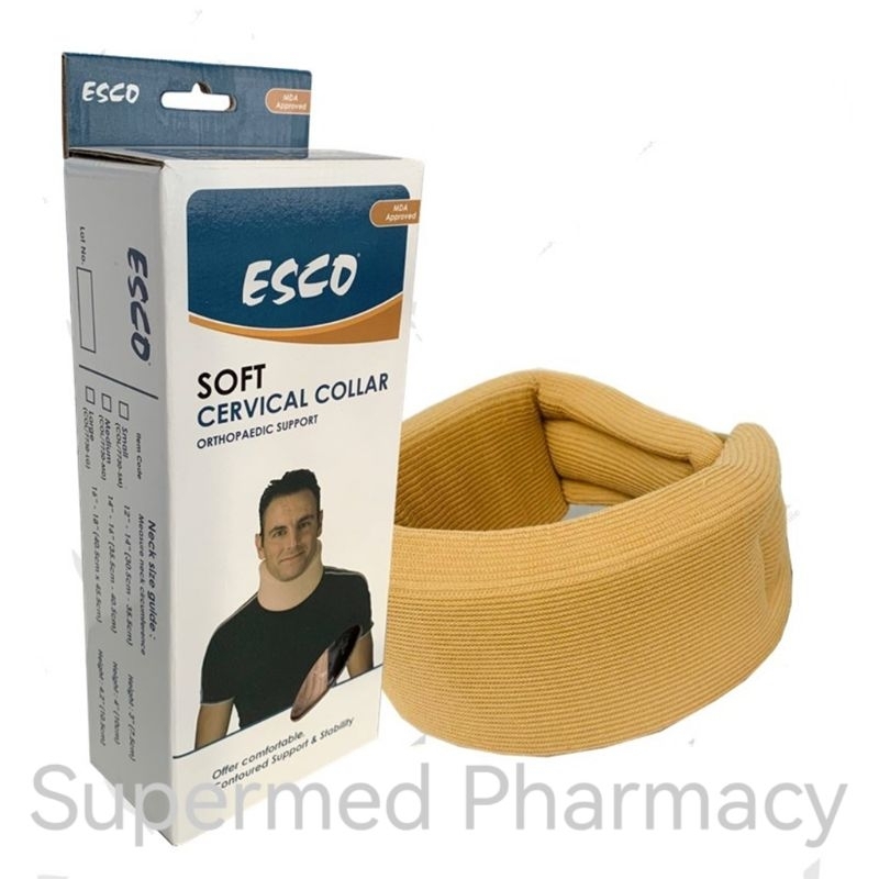 Esco Soft Cervical Collar (Orthopaedic Support) | Shopee Malaysia