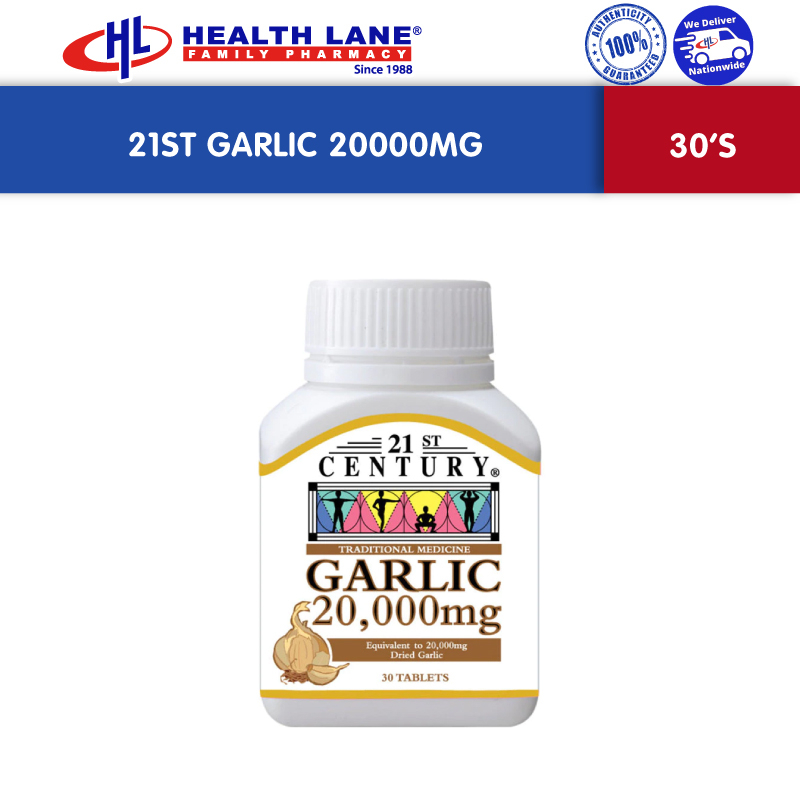 21ST GARLIC 20000MG (30'S) | Shopee Malaysia