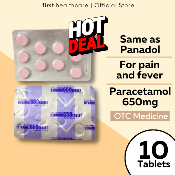 [READY STOCK!] Dynapharm Dynamol Paracetamol 650mg Tablet Same as ...