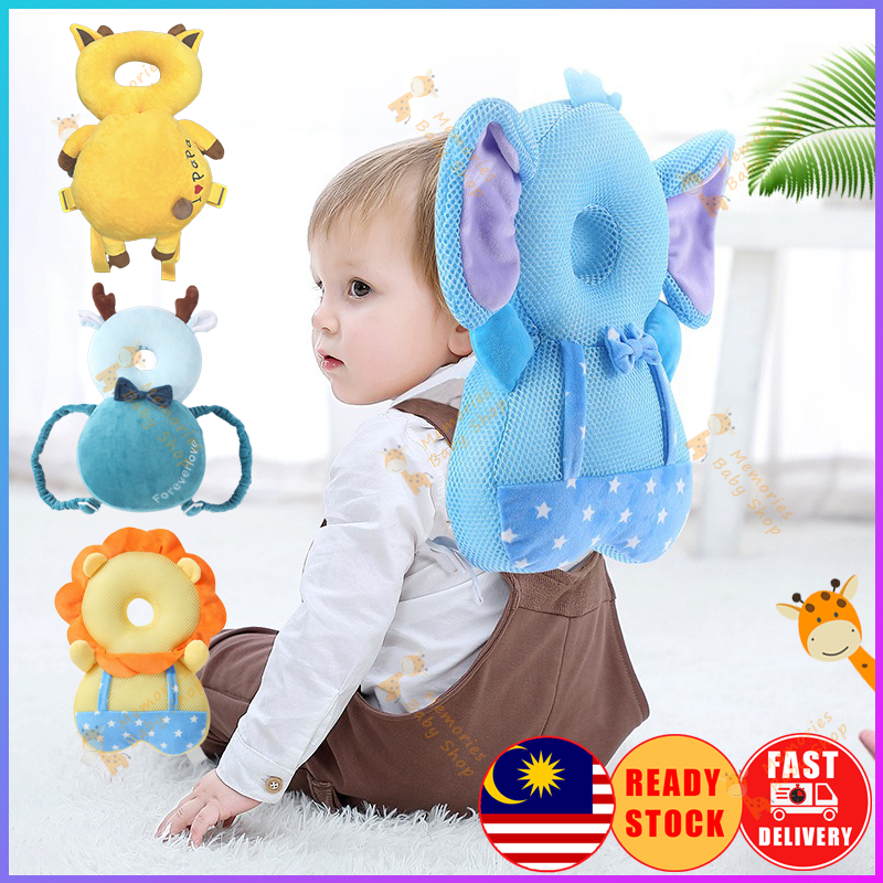 Head Fall Protector Baby Safety Breathable Pillow Headrest Guard Fall ...
