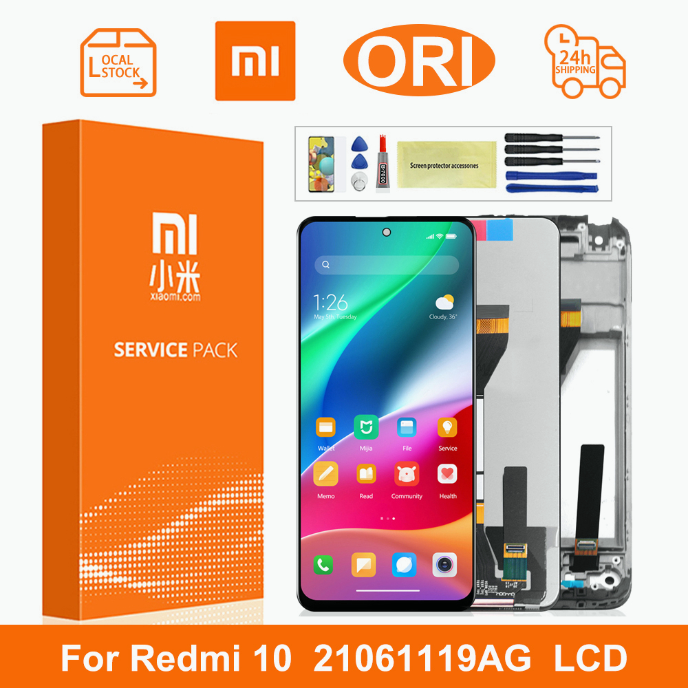 Redmi 10 21061119AG / 21061119DG / 21061119AL LCD Display Touch Screen ...