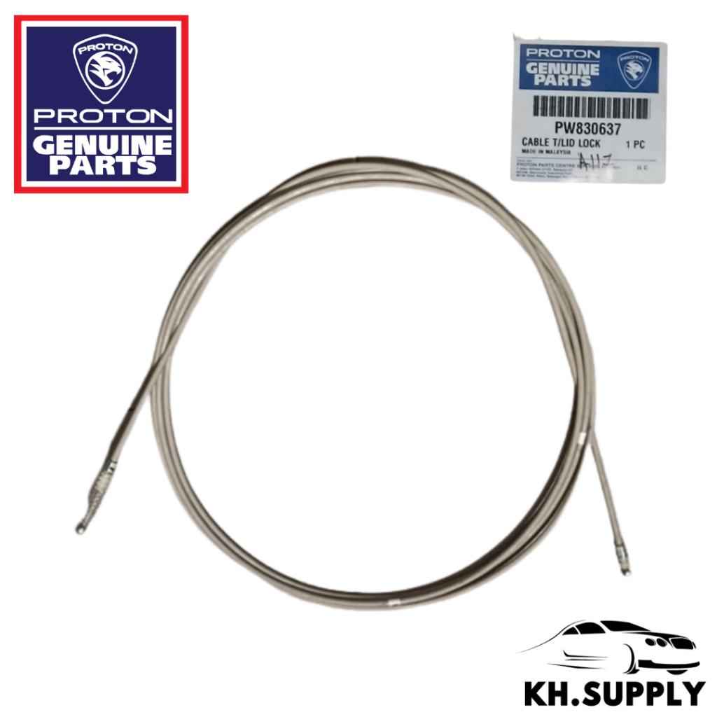 Proton Waja Trunk Lid (Rear Bonnet) Lock Cable (PW830637) | Shopee Malaysia