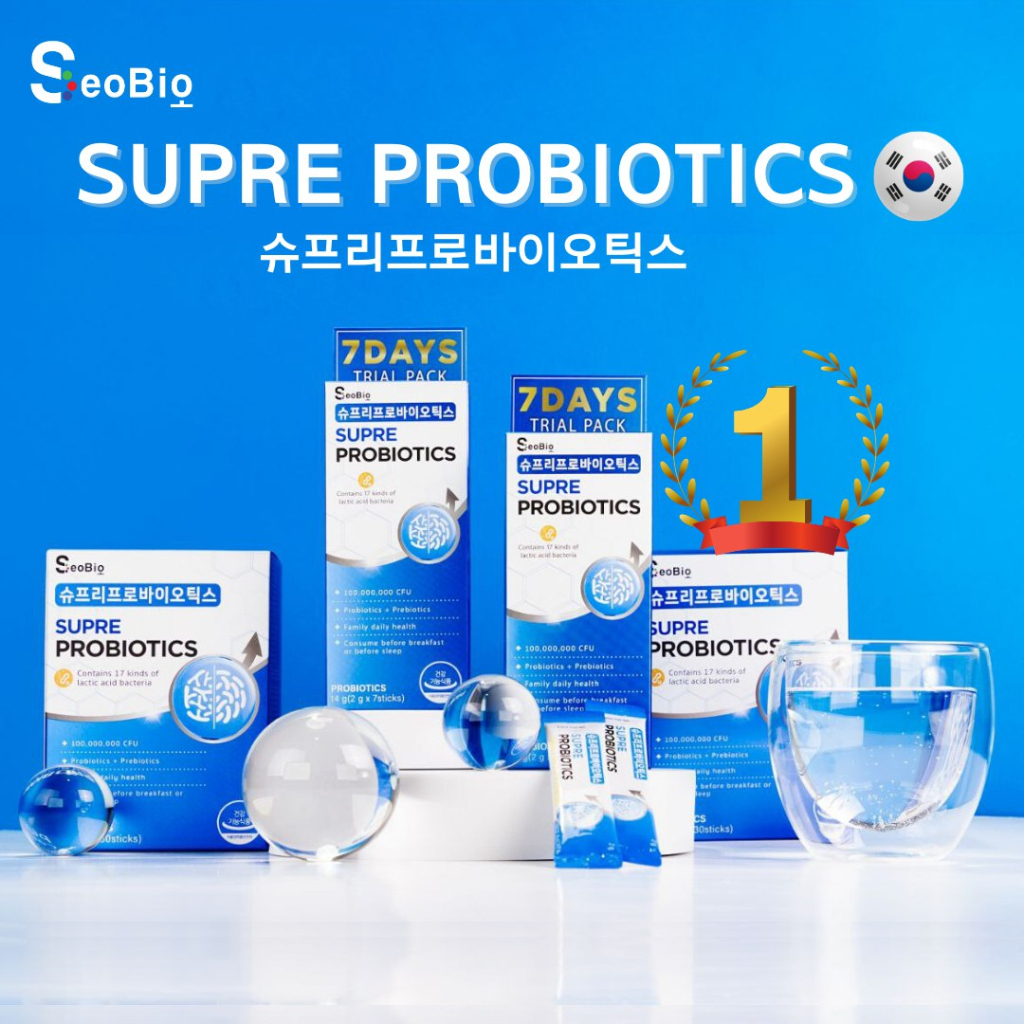 SUPRE Probiotics (益生菌）2gx30sticks for 1month (KKM Approved!) | Shopee ...