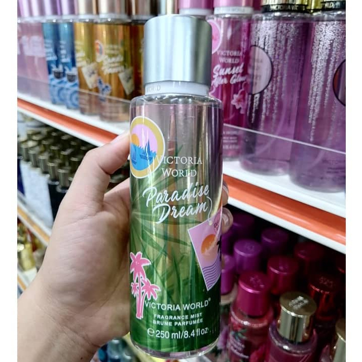 BODY MIST VICTORIA WORLD (PARADISE DREAM) 250ML | Shopee Malaysia