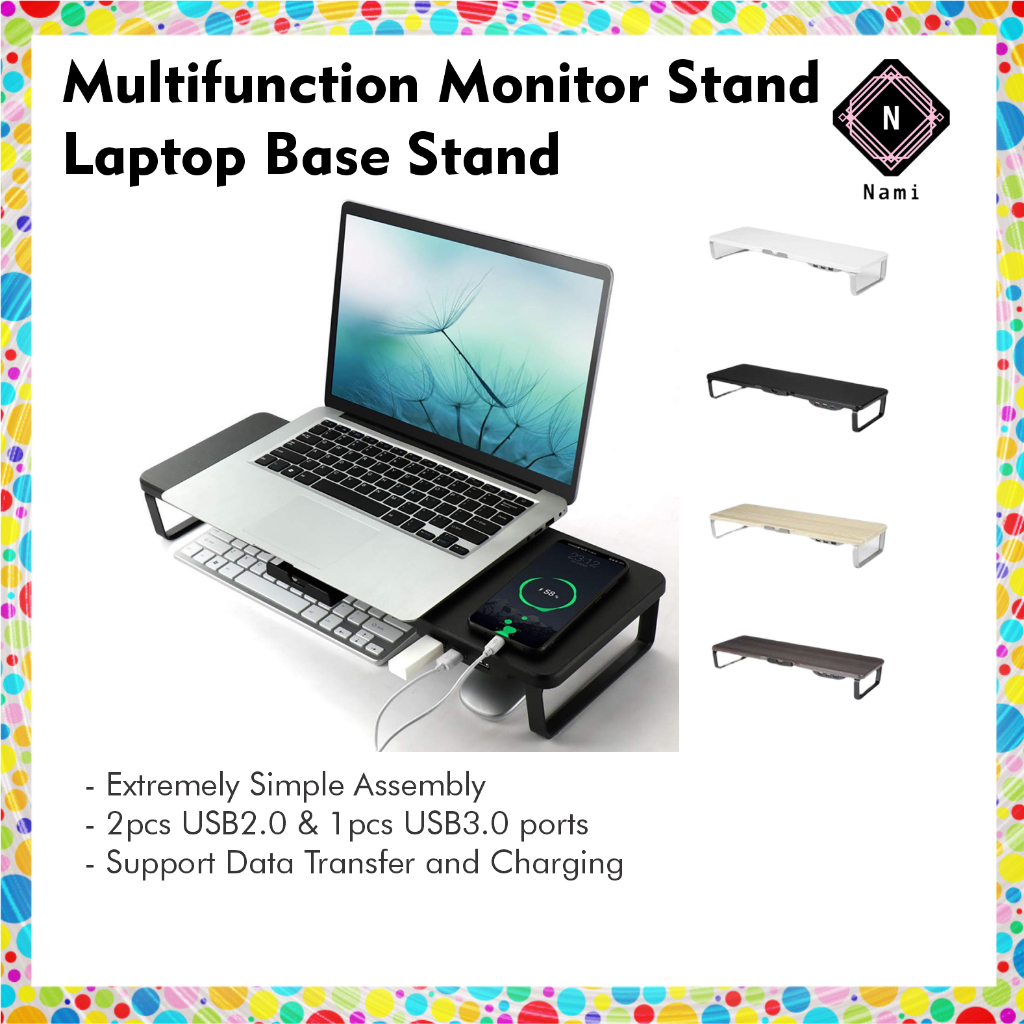 Multifunction Monitor Stand Laptop Base Stand Base Holder Phone Holder ...