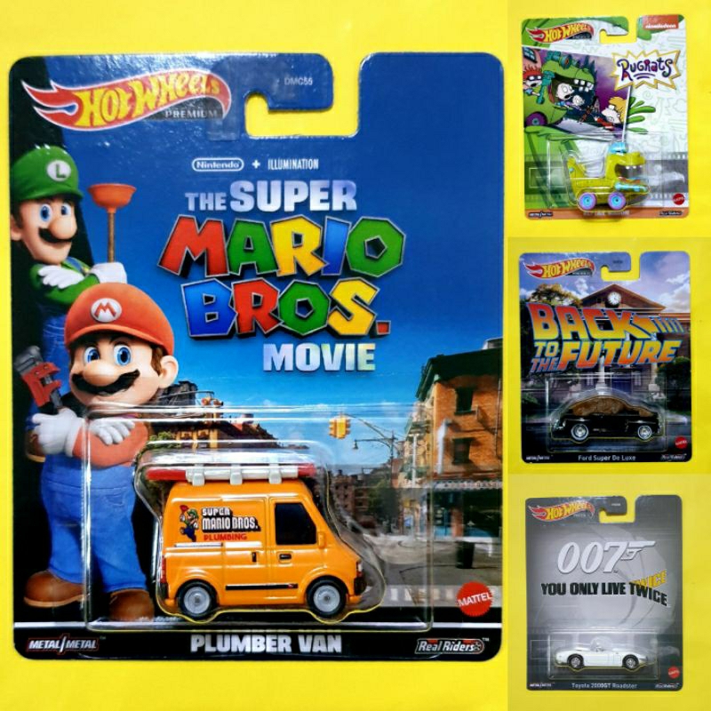 Hot Wheels Retro Entertainment MARIO RUGRATS | Shopee Malaysia
