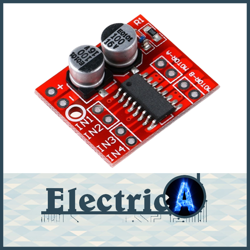 Mini L298N DC Motor Driver Dual H Bridge PWM Control for Smart Car ...