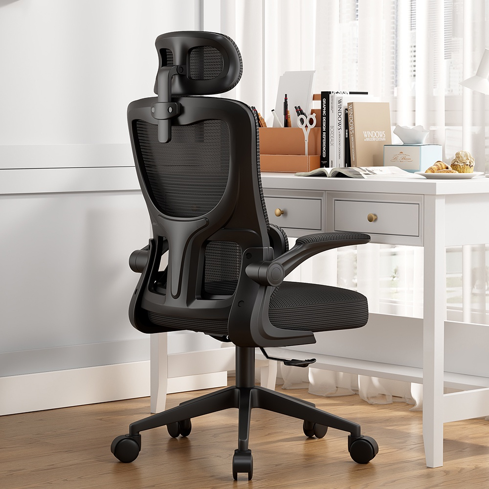 【Ready Stock】Adjustable Office Chair Ergonomic Chair with Lumbar Support Gaming Chair Kerusi ...