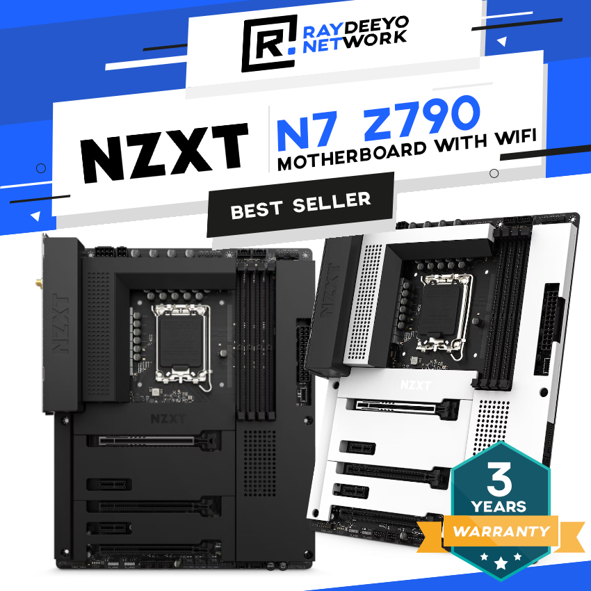 NZXT N7 Z790 ATX Motherboard [Intel Z790 Express Chipset/Wi-Fi 6E ...
