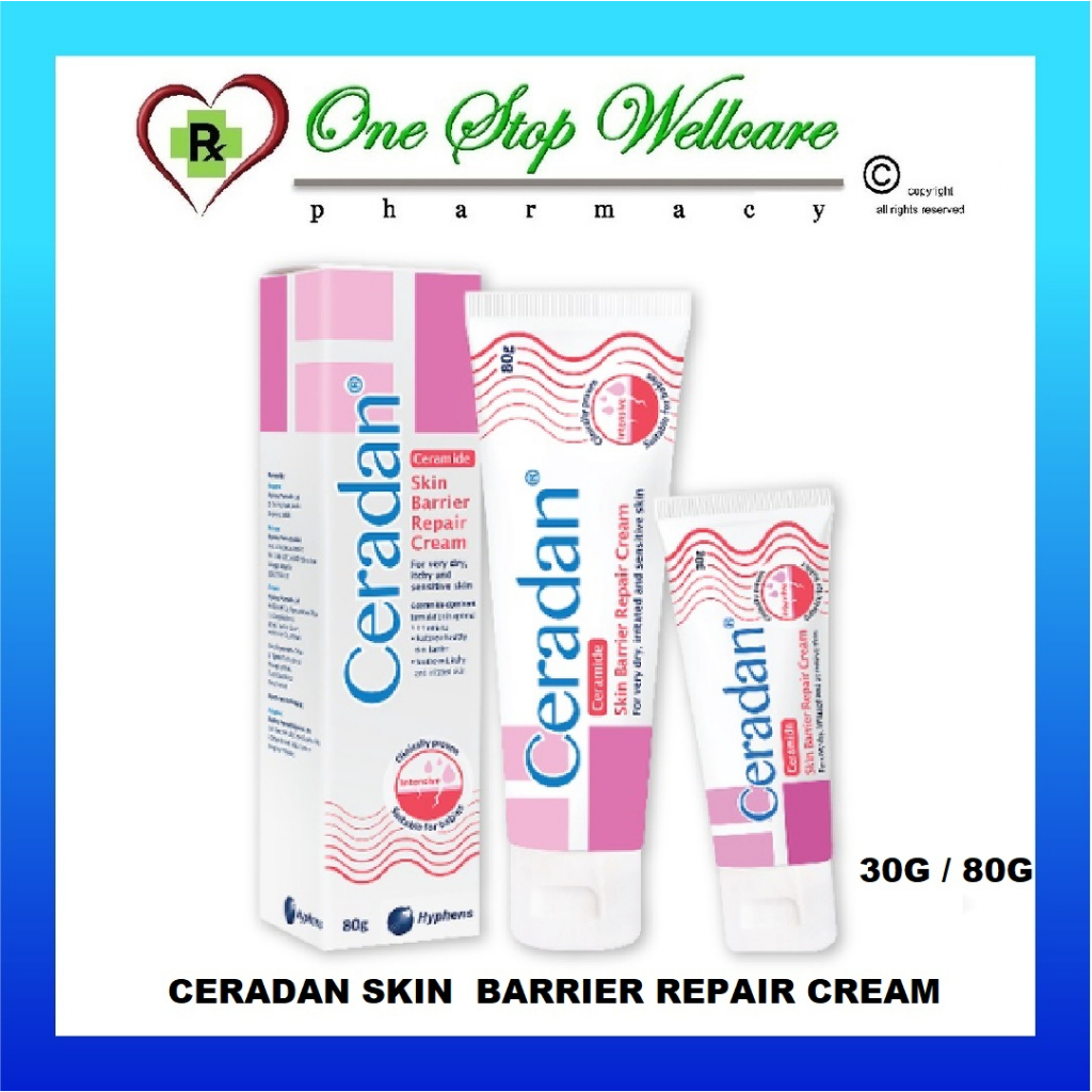 CERADAN SKIN BARRIER REPAIR CREAM 80G / 30G | Shopee Malaysia