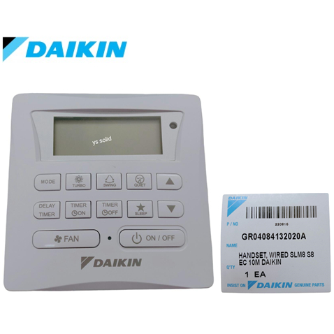 Daikin Wired Controller SLM8 with 10m wire (GR04084132020A) | Shopee ...