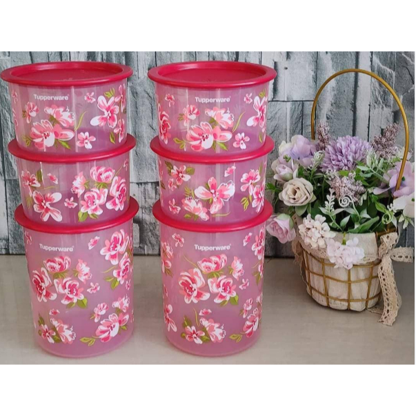 {READY STOCK} TUPPERWARE BLOOM DELIGHT ONE TOUCH SET / OT | Shopee Malaysia