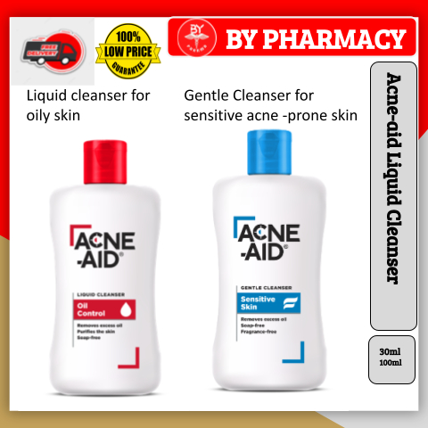 Acne Aid Acne-Aid Liquid Cleaner (Oil Control/ Sensitive Skin) 30ml ...