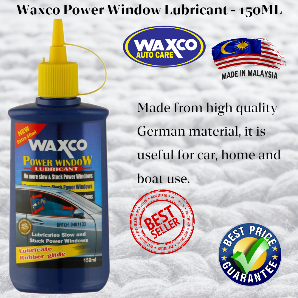 Waxco Power Window Lubricant - 150ML | Shopee Malaysia