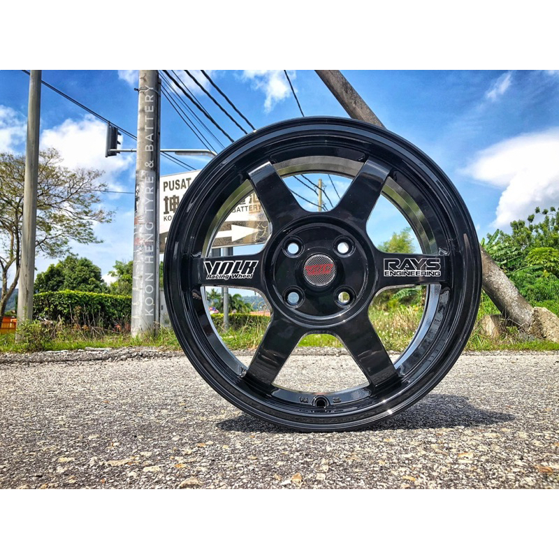 ORIGINAL SSW Auto Options Wheels TE37 15x6.5J 4x100 | Shopee Malaysia