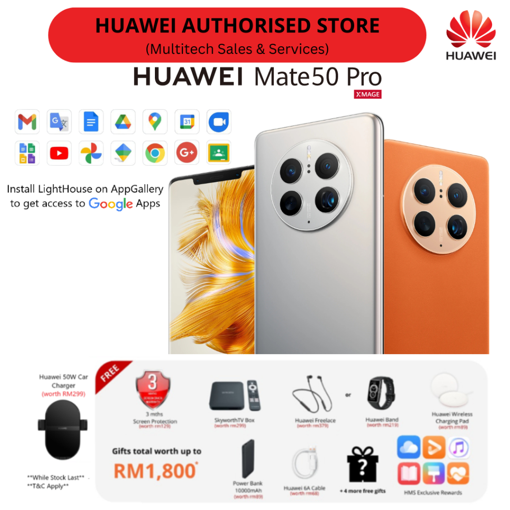 HUAWEI Mate 50 Pro Kunlun Series Smartphone Kunlun Glass Ultra Aperture XMAGE Camera 4700 mAh ...
