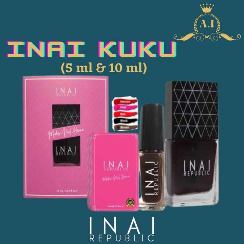 INAI REPUBLIC NAIL HENNA (BABY 5ML) | Shopee Malaysia
