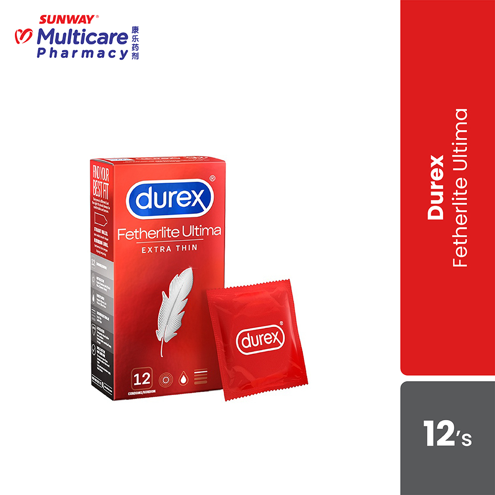 Durex Fetherlite Ultima (12's) | Shopee Malaysia