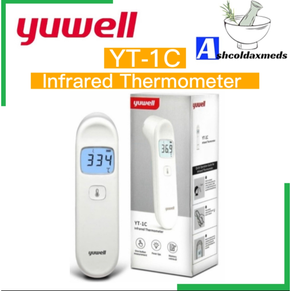 YUWELL YT-1C Non-Contact/YT-2 Infrared Thermometer/YHT101 Infrared Ear ...